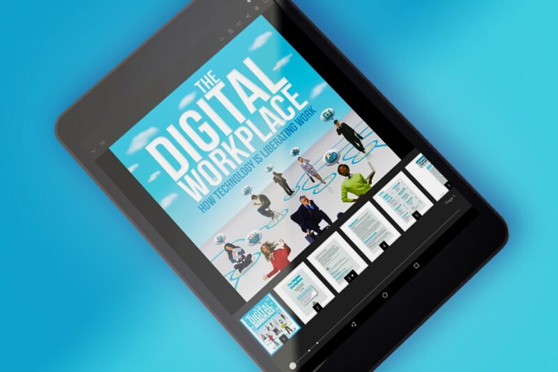 What are the Different types of digital brochures?